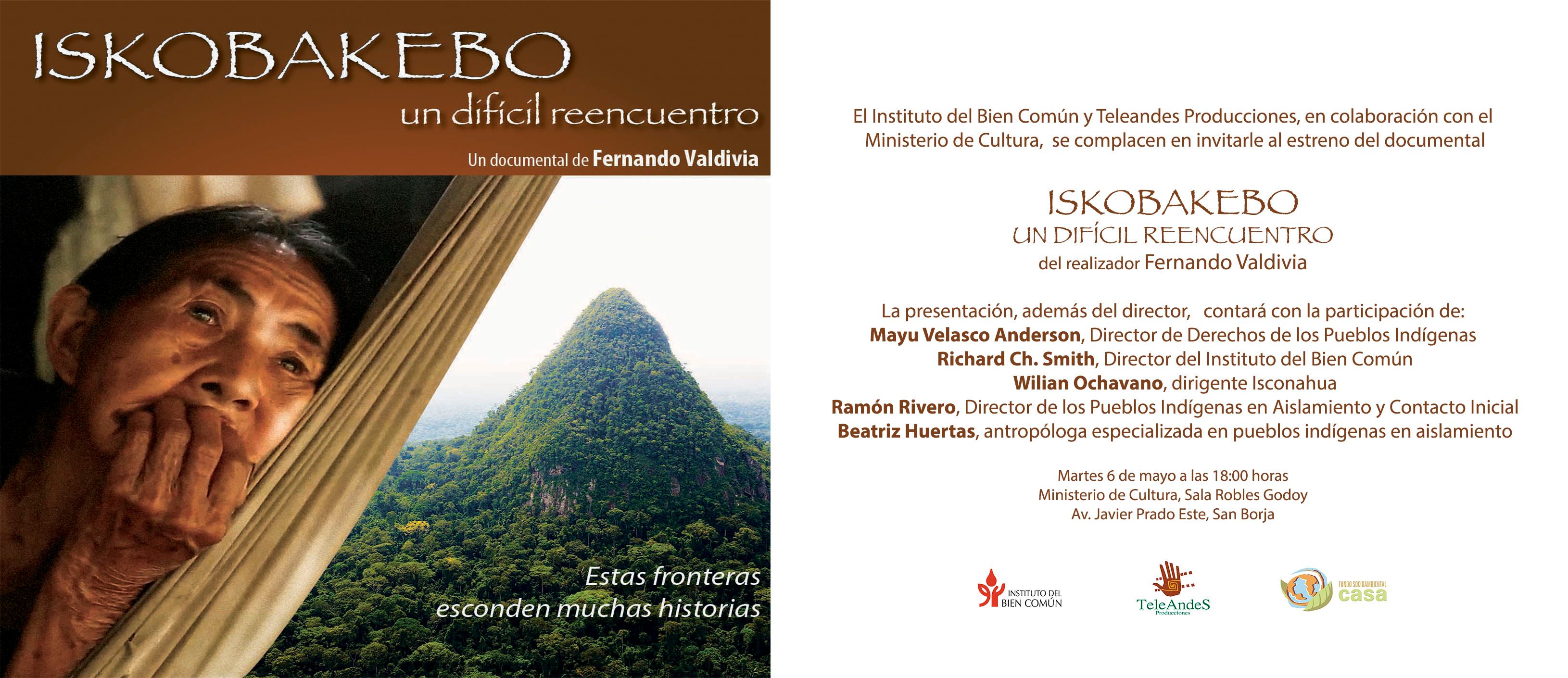 Estrenan primer documental peruano sobre pueblos | chirapaq.org.pe