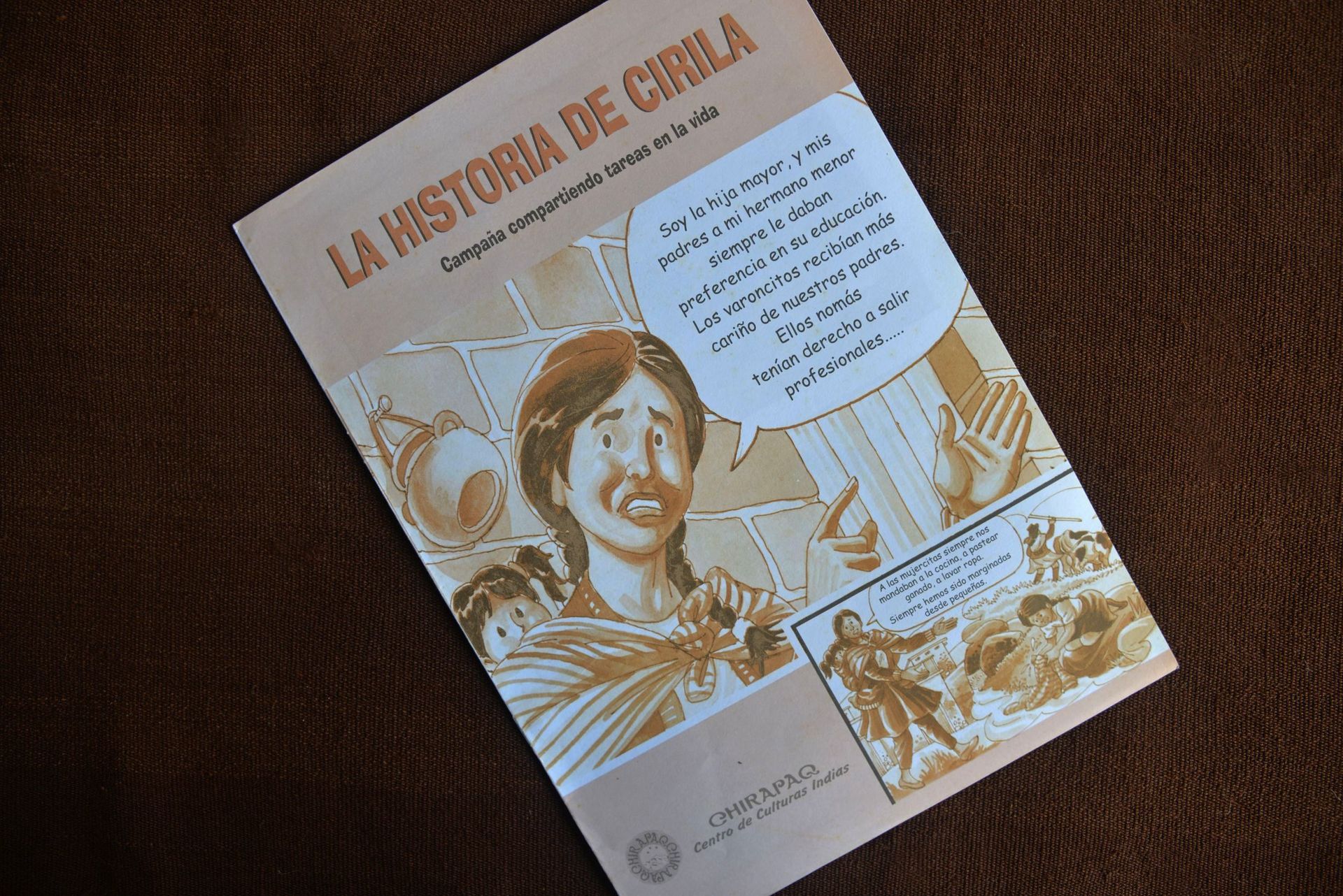 La historia de Cirila | chirapaq.org.pe